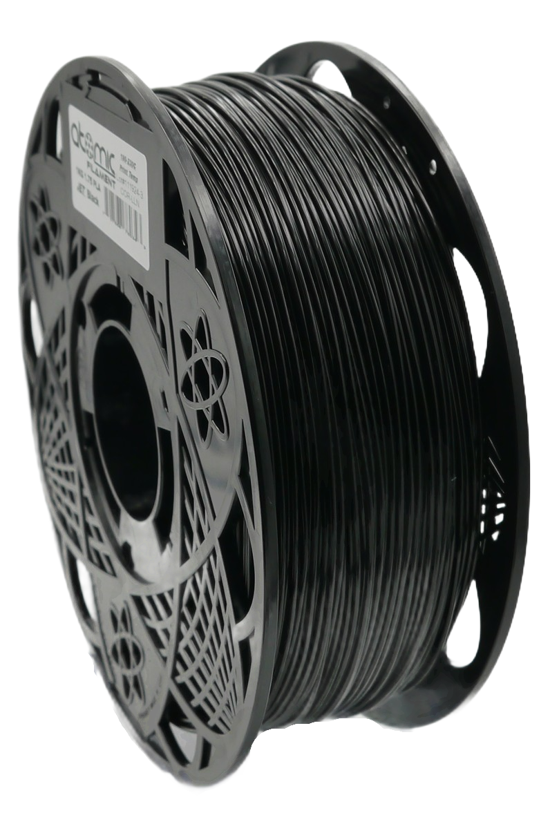 Extreme Jet Black PLA Filament for 3D Printer – Atomic Filament