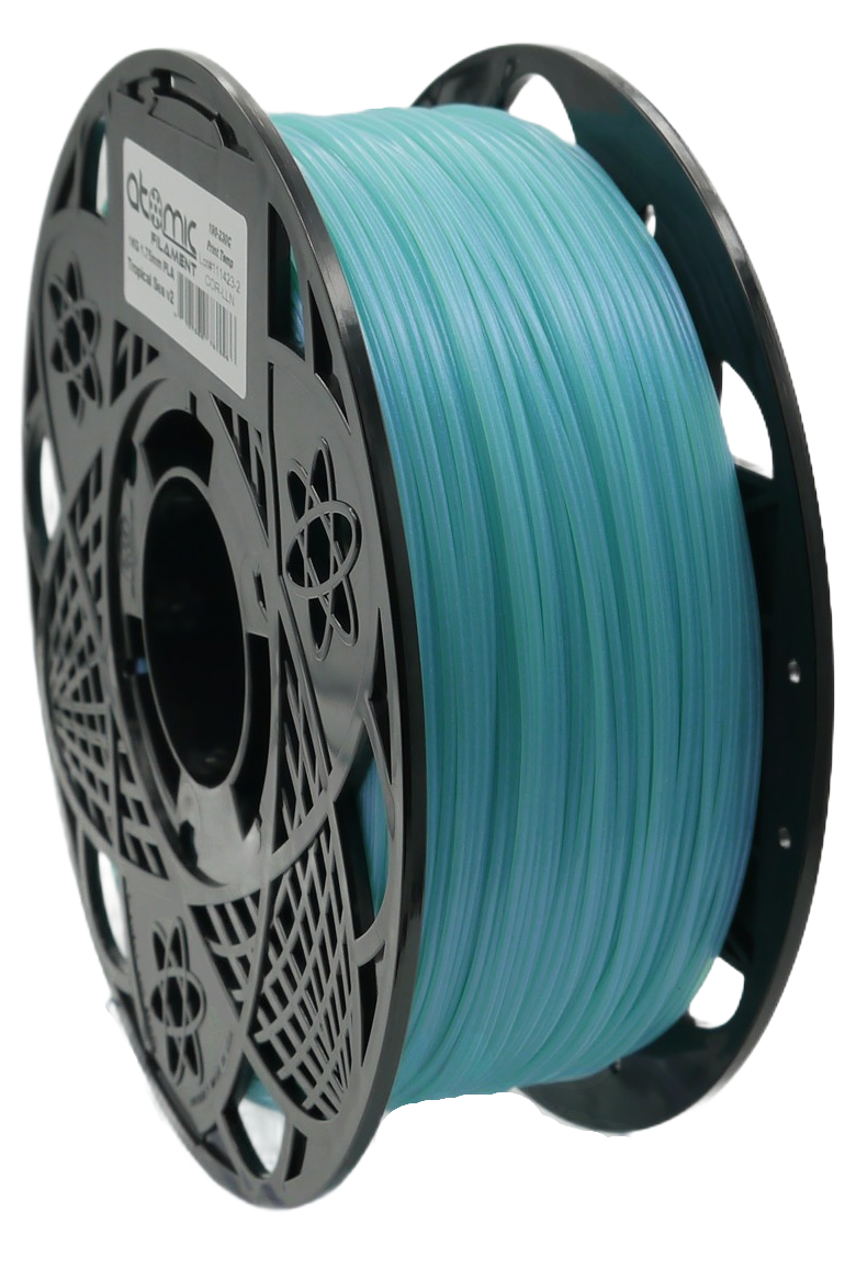 Atomic Filament Tropical Sea Iridescent Translucent v2 PLA 1.75mm