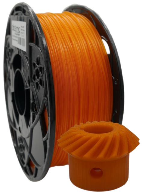 Atomic Filament Iridescent Orange Translucent PLA Filament 1.75mm 1KG