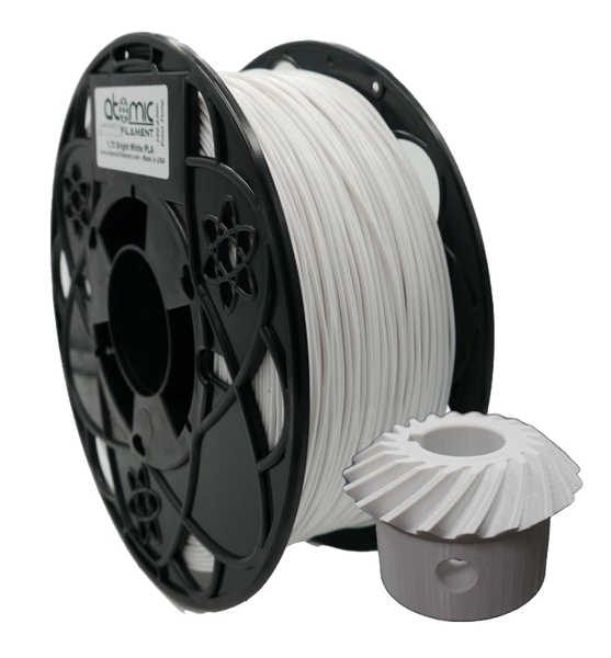 Atomic Filament Bright White PLA Filament 1KG