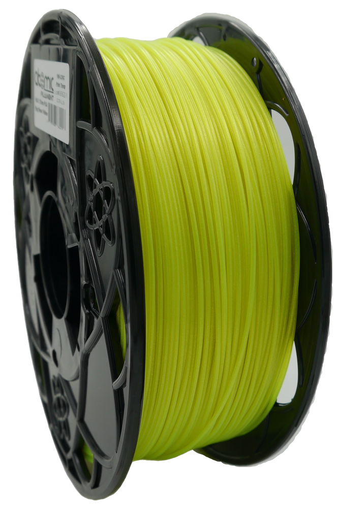 Atomic Filament Pearlescent Translucent Neon Yellow PLA - UV REACTIVE 1 ...